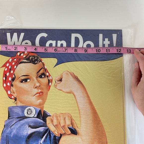 Wall Decor | Nwt We Can Do It Tin Sign | Poshmark
